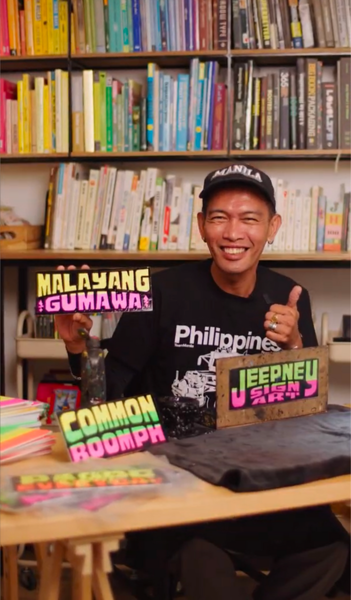 Hand-painted Jeepney Sign board – Pinay Collection